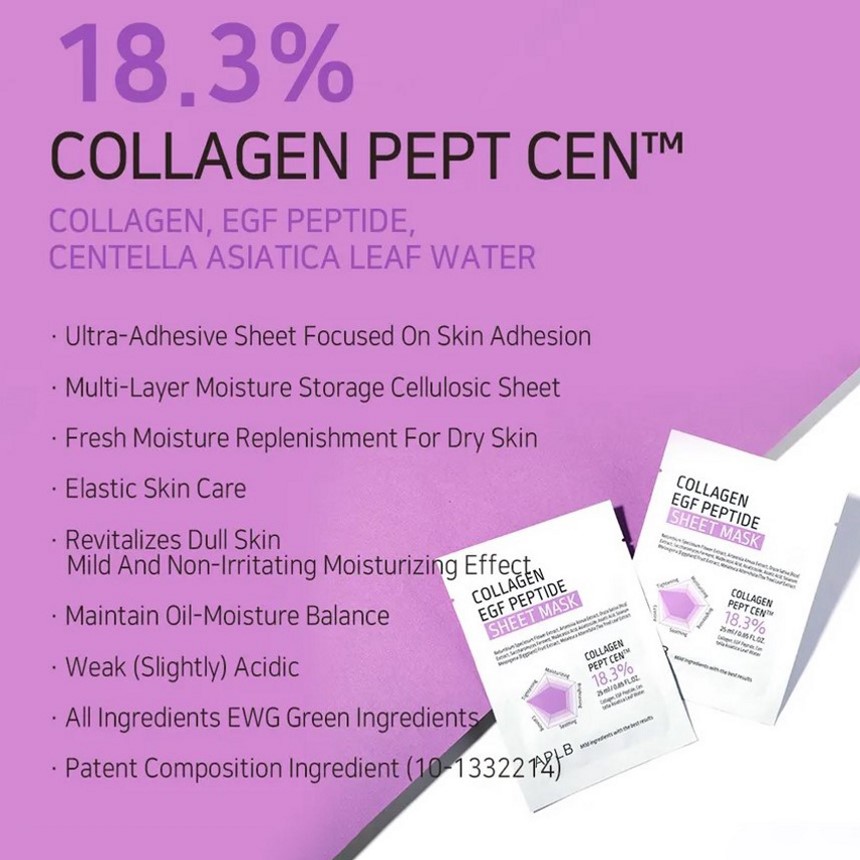 APLB Collagen EGF Peptide Sheet Mask 25ML – Classic & Glory