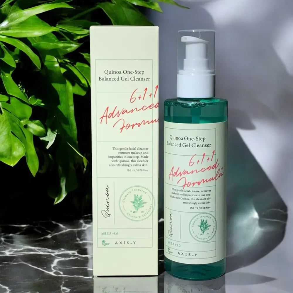 Axis-Y Quinoa One-Step Balanced Gel Cleanser 180ML – Classic & Glory